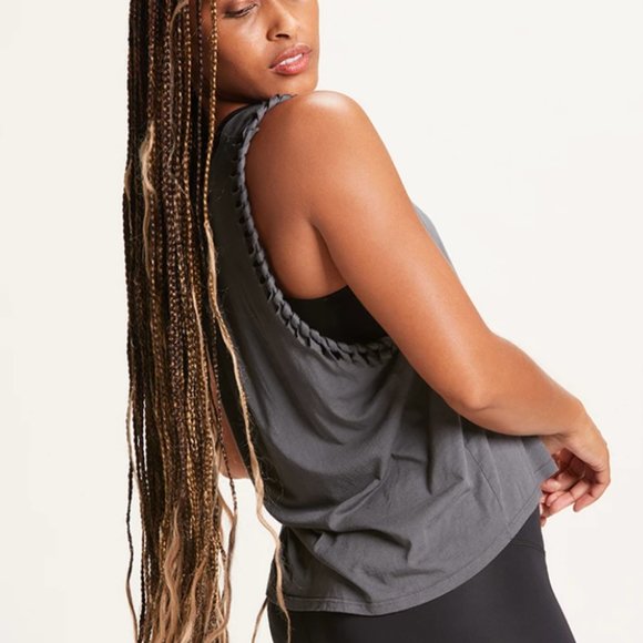 Niyama Sol | Tops | Niyama Sol Braid Tank Slate | Poshmark